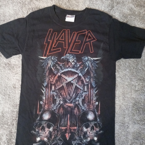 Slayer | Shirts | Slayer Satanic Eagle Tshirt Small A Must Have | Poshmark